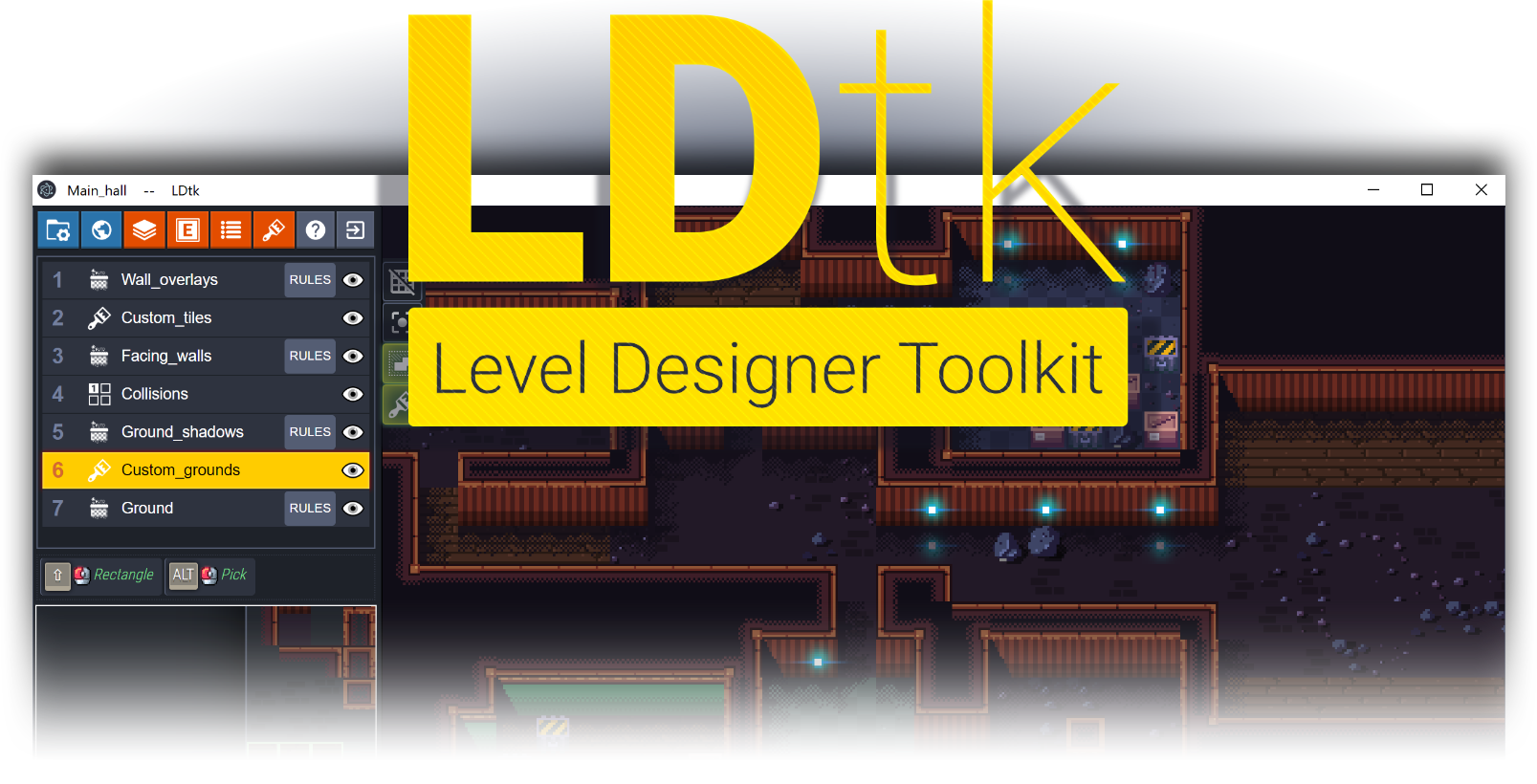 LDtk – 2D level editor